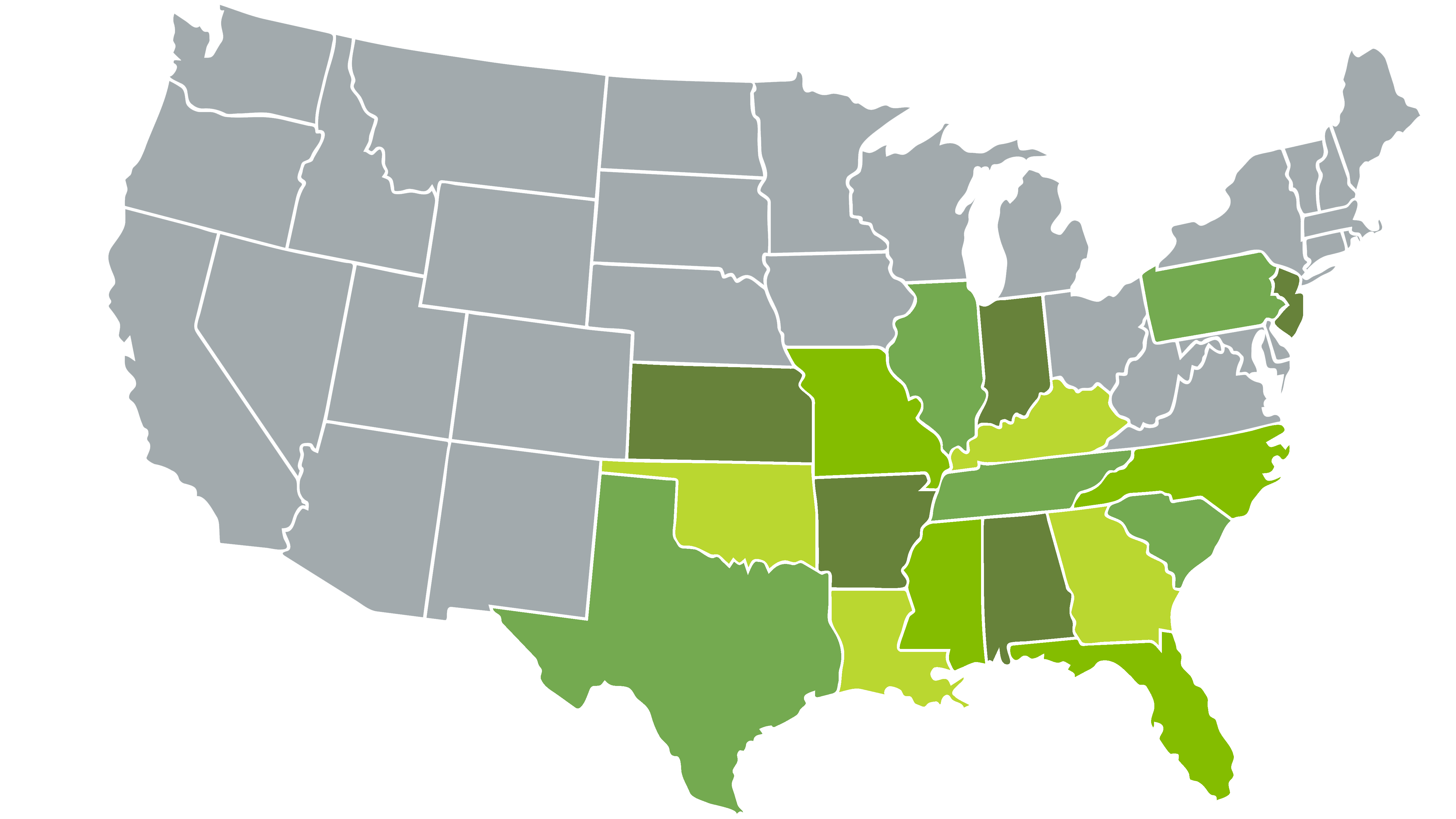 Industrial Recycling Plant Locations in Southern U.S. | FV Recycling